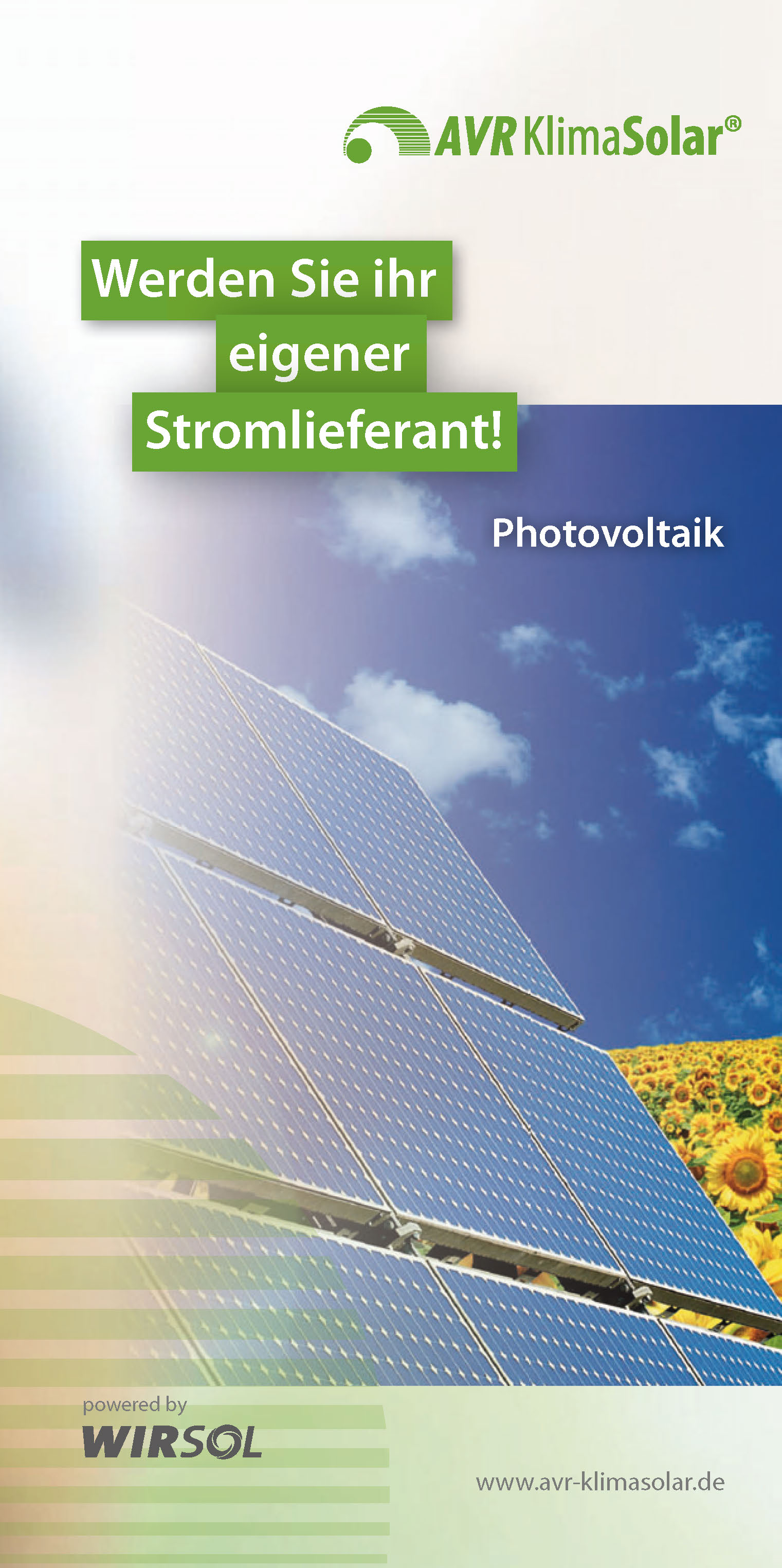 AVR-KlimaSolarFlyerPhotovoltaik